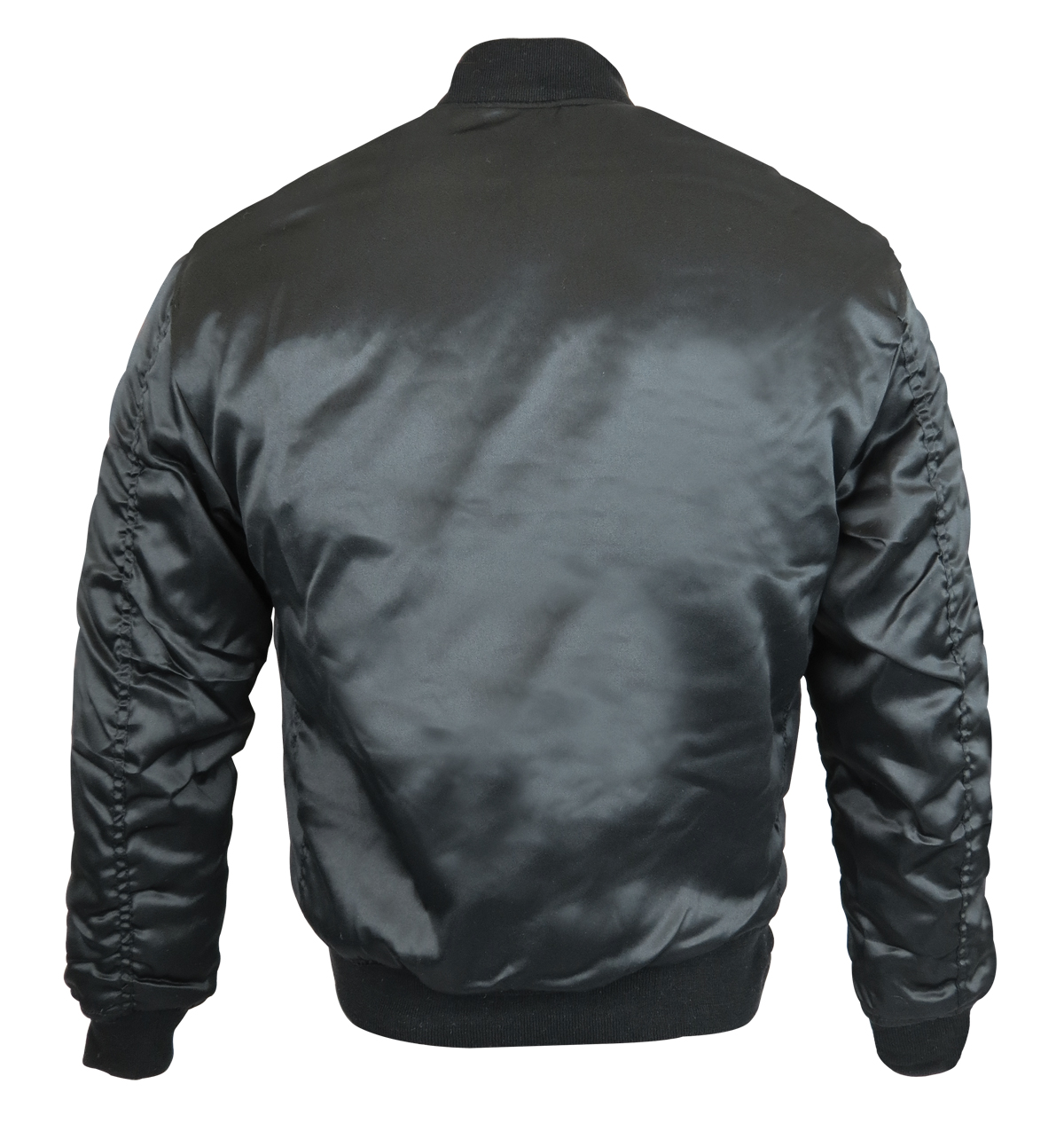 Satin Slim Fit MA1 Bomber Jacket Satin Slim Fit MA1 Bomber Jacket